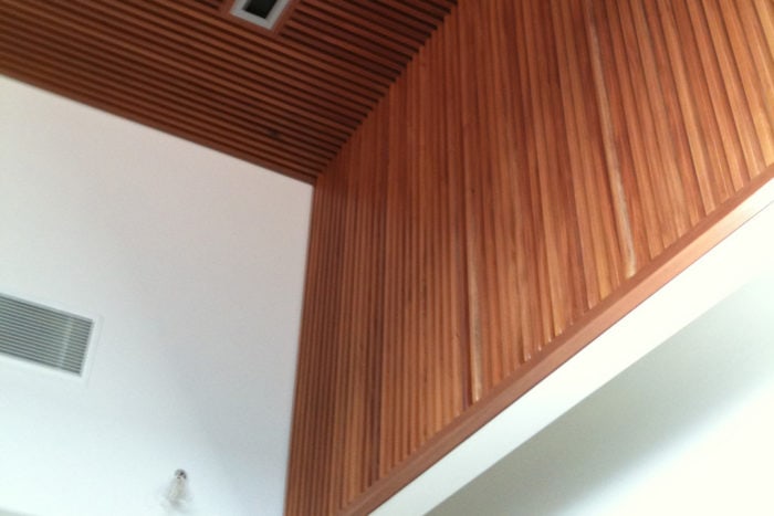 Commercial Wood Cladding System